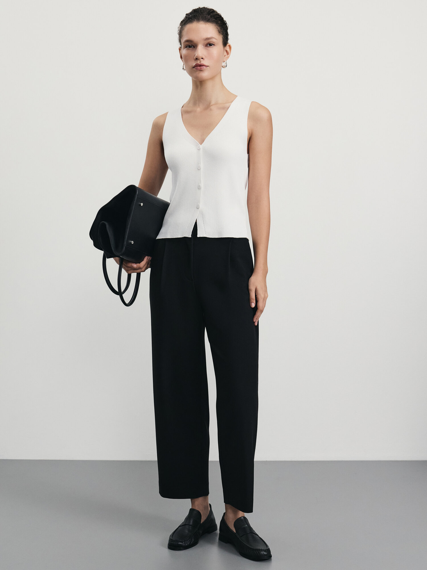 Брюки трубы