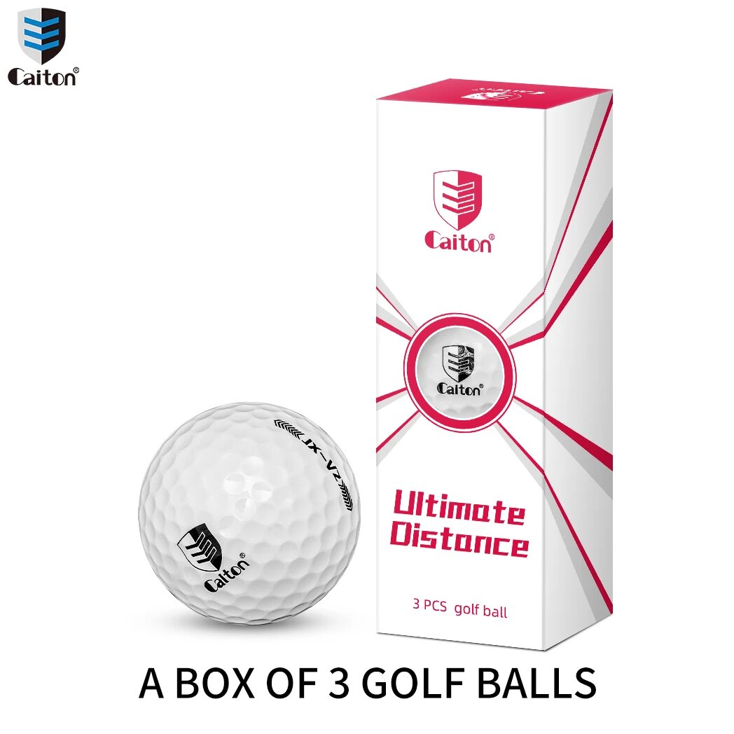 Caiton мячи для гольфа ultra-long distance 3pcs Golf ball