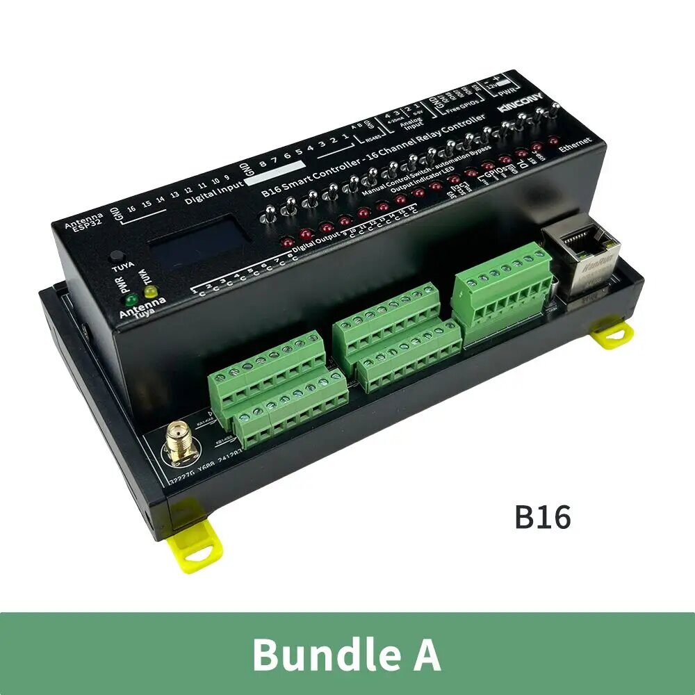 KinCony B16 Умный релейный контроллер Bundle-A