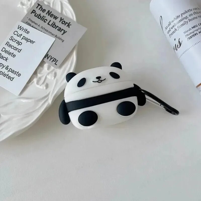 Чехол для AirPods Pro 2 Панда 3D MINISO