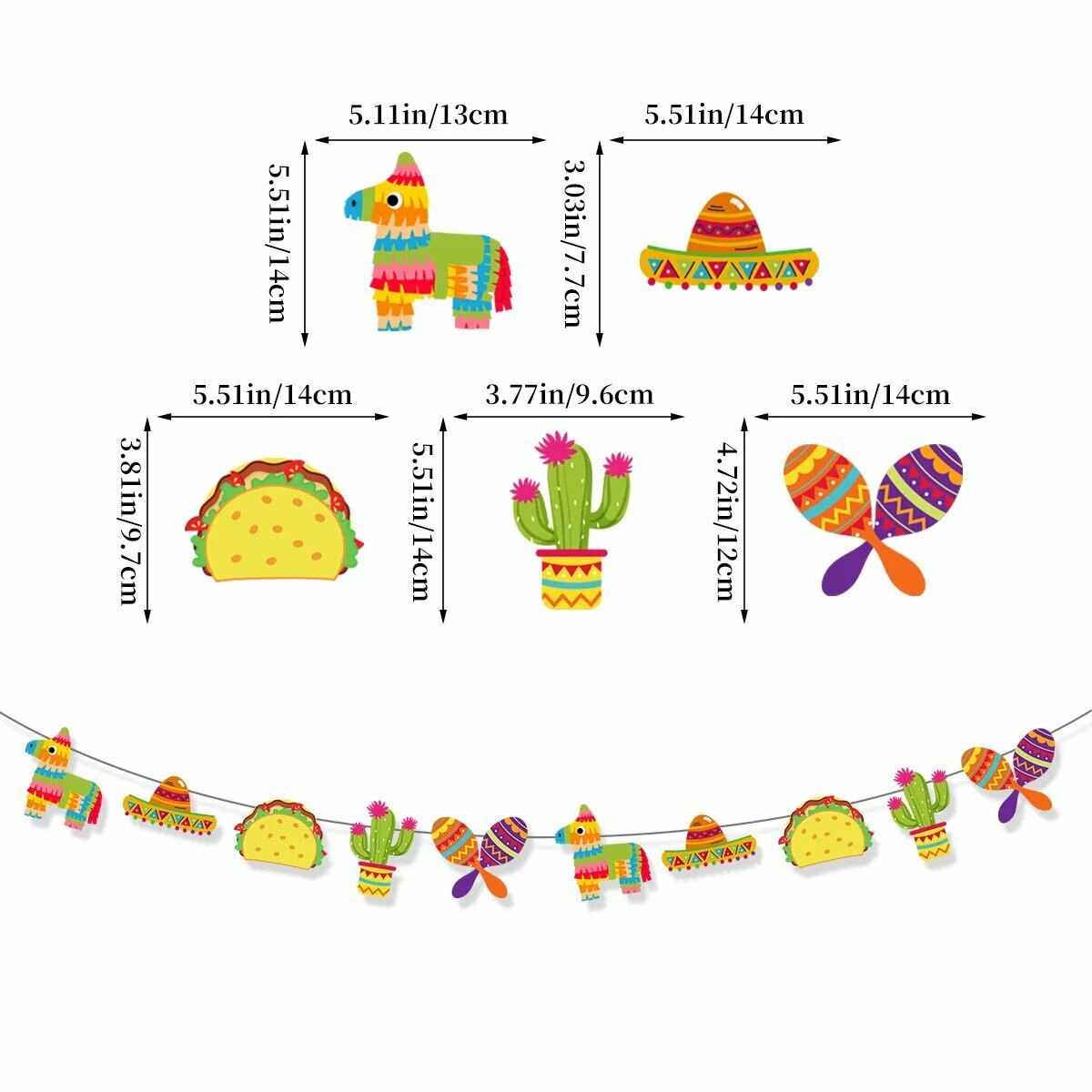 Мексиканский баннер Banner2 для праздника Cinco De Mayo