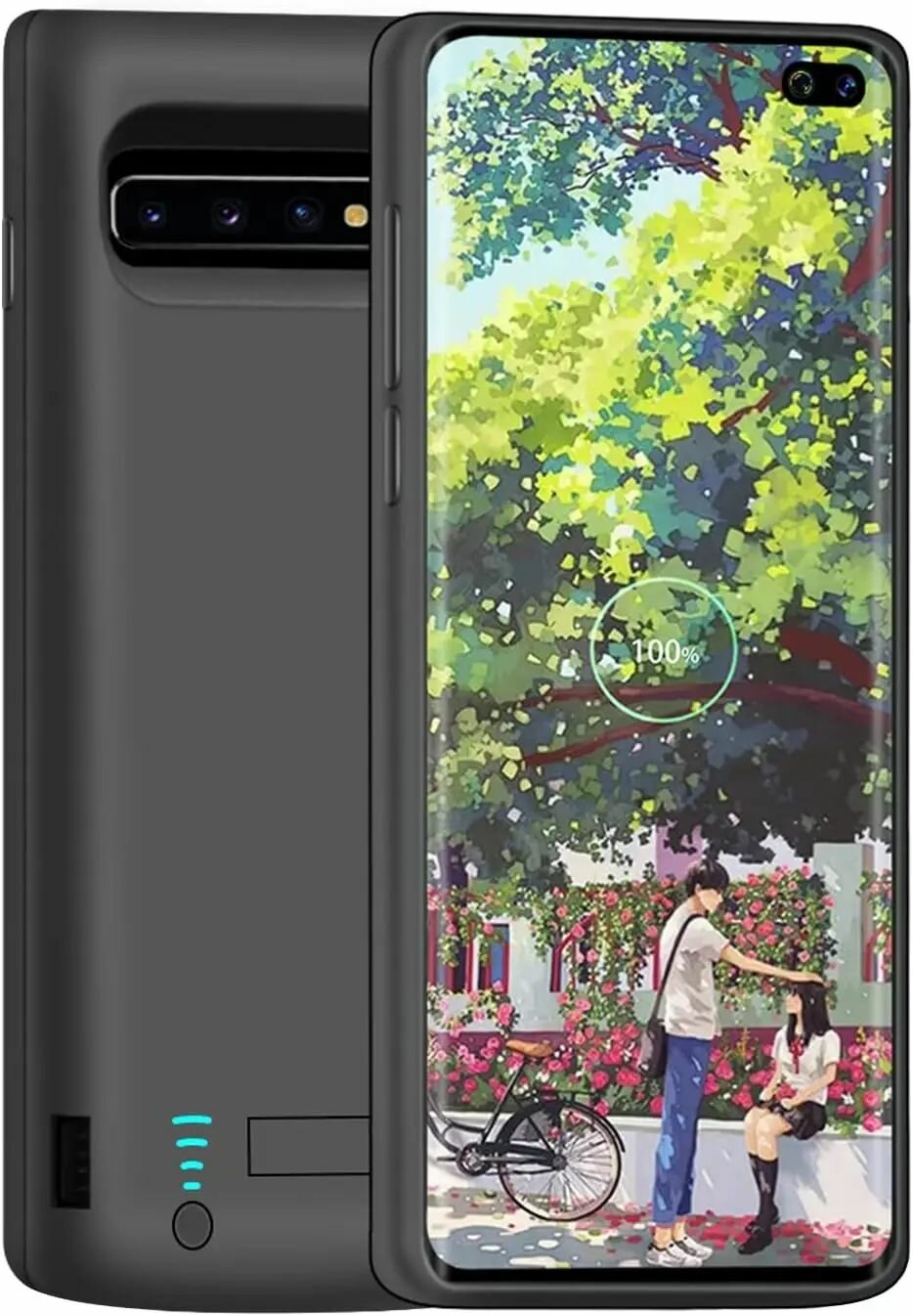 Чехол-аккумулятор для Samsung Galaxy S10 Plus/S10+ Power bank 6000mAh-ROMIKY