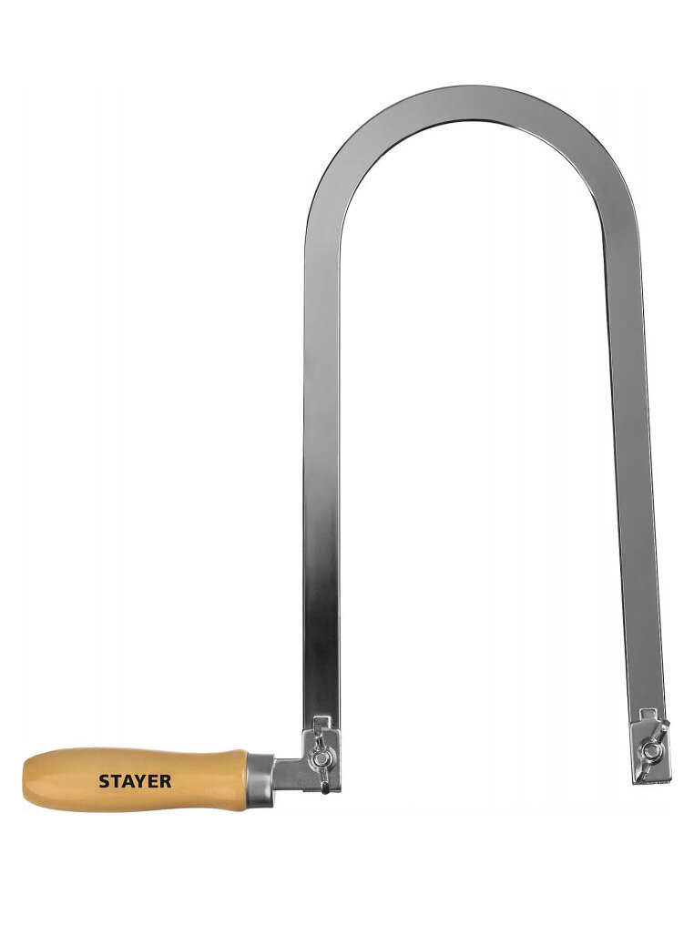 Лобзик ручной хромированный, Master, 130x250 мм, STAYER