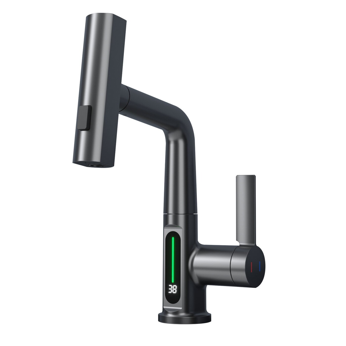 Смеситель для раковины Black&White 3027GM