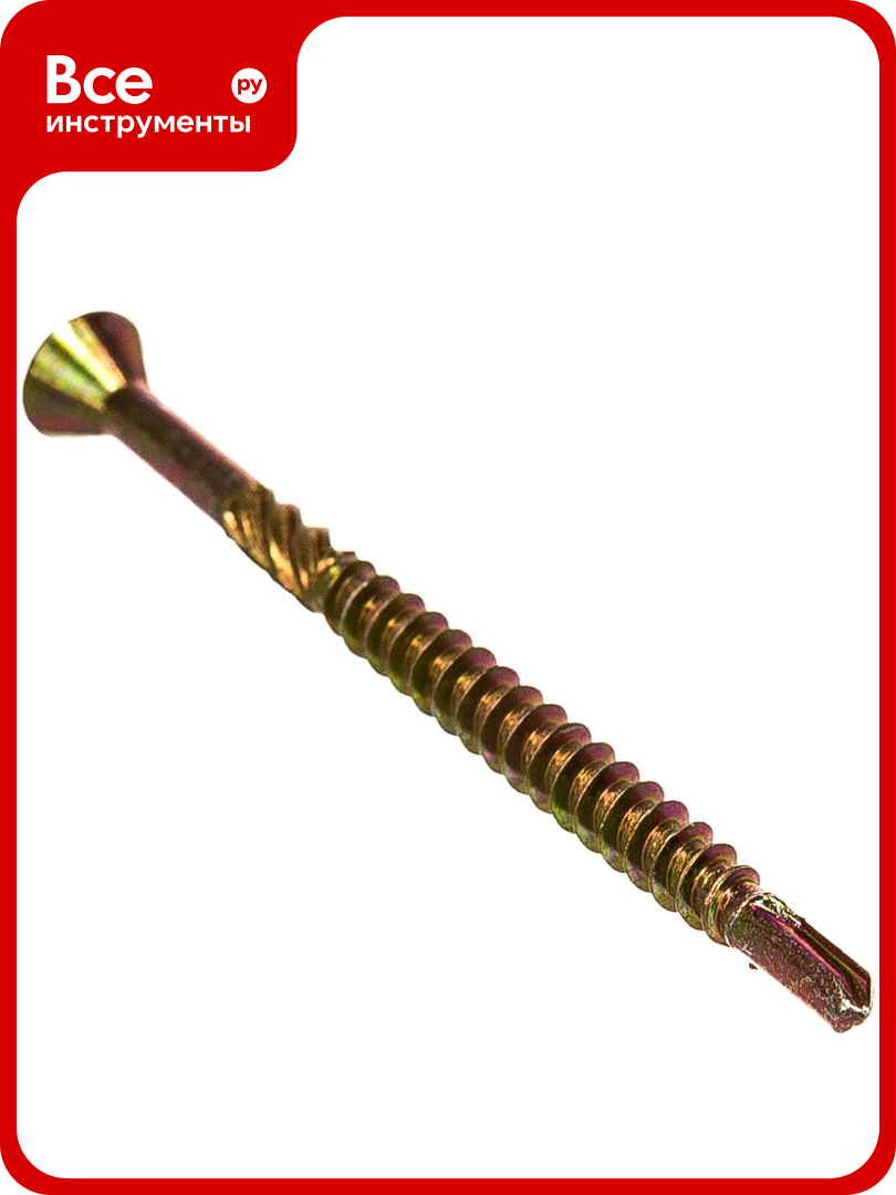 Саморез HIMTEX для паркета и массивной доски со сверлом TX10, 3.2х45, 500 шт. 3245FSSD, плотных сортов древесины