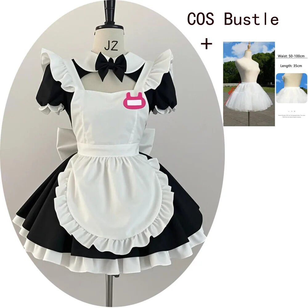 Косплей костюм Микуу Рабитт Хол для женщин Белый, L, COS Bustle