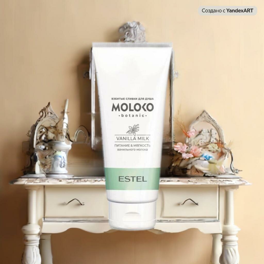 ESTEL PROFESSIONAL Гель для душа MOLOKO BOTANIC Взбитые сливки 200 мл