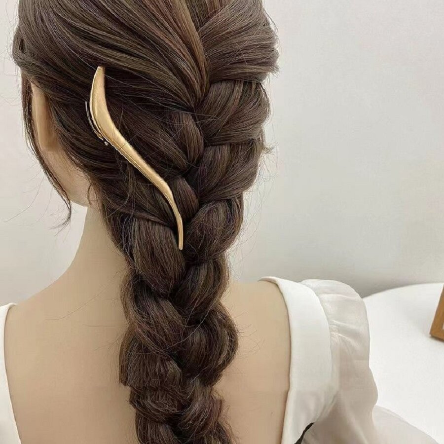 Заколка зажим крокодил