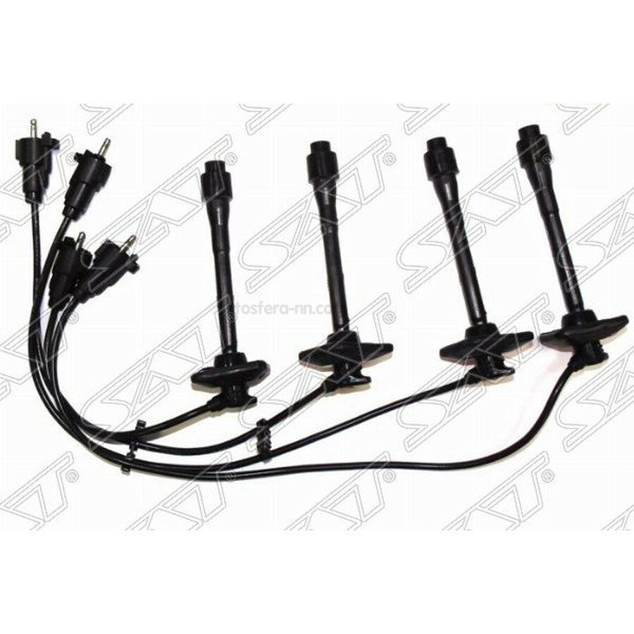 SAT ST9091922400 Провода высоковольтные TOYOTA HARRIER 97-00 3S/5S-FE (квадрат. резин.)