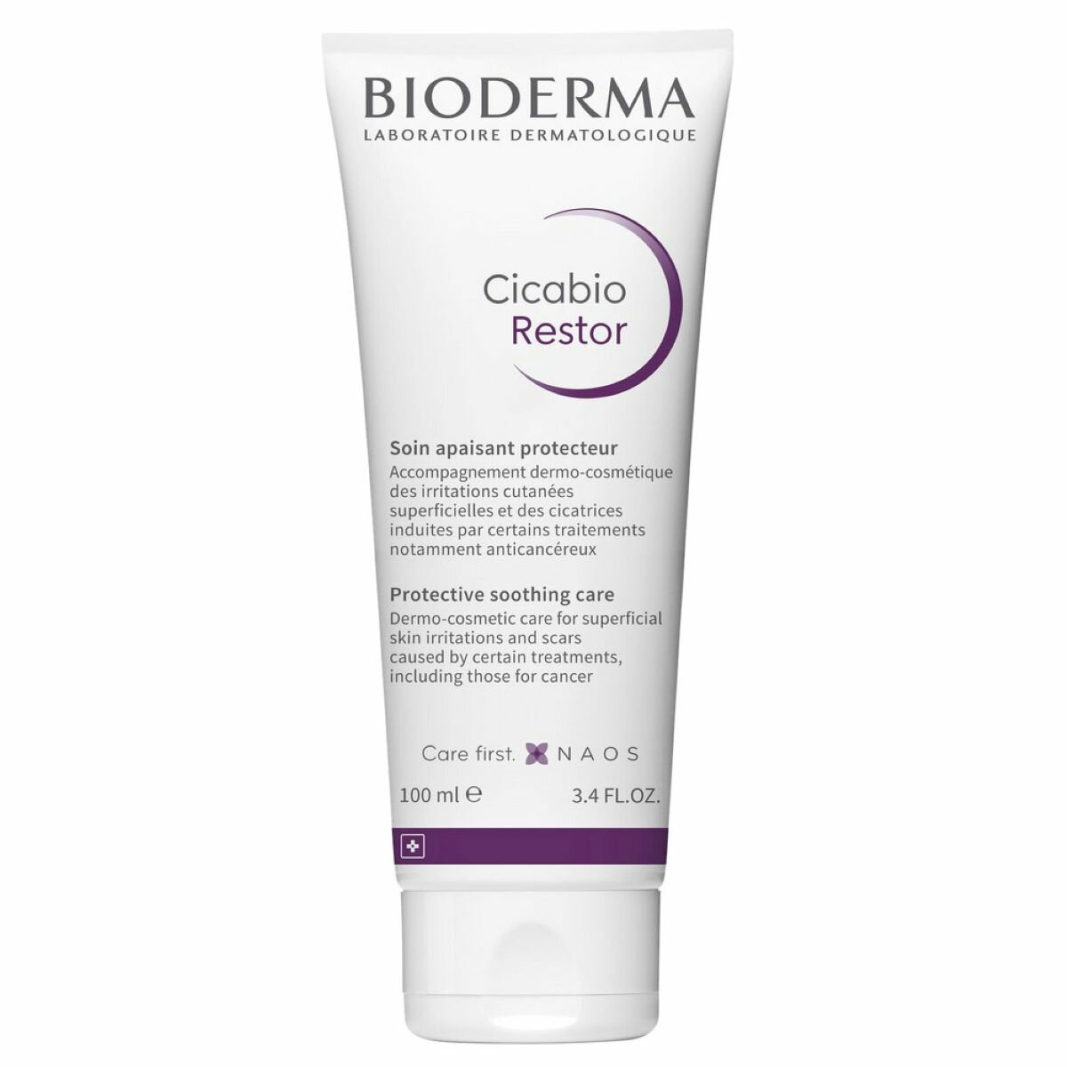 Биодерма цикабио рестор Защитный успокаивающий уход, 100 мл | BIODERMA Cicabio Restor
