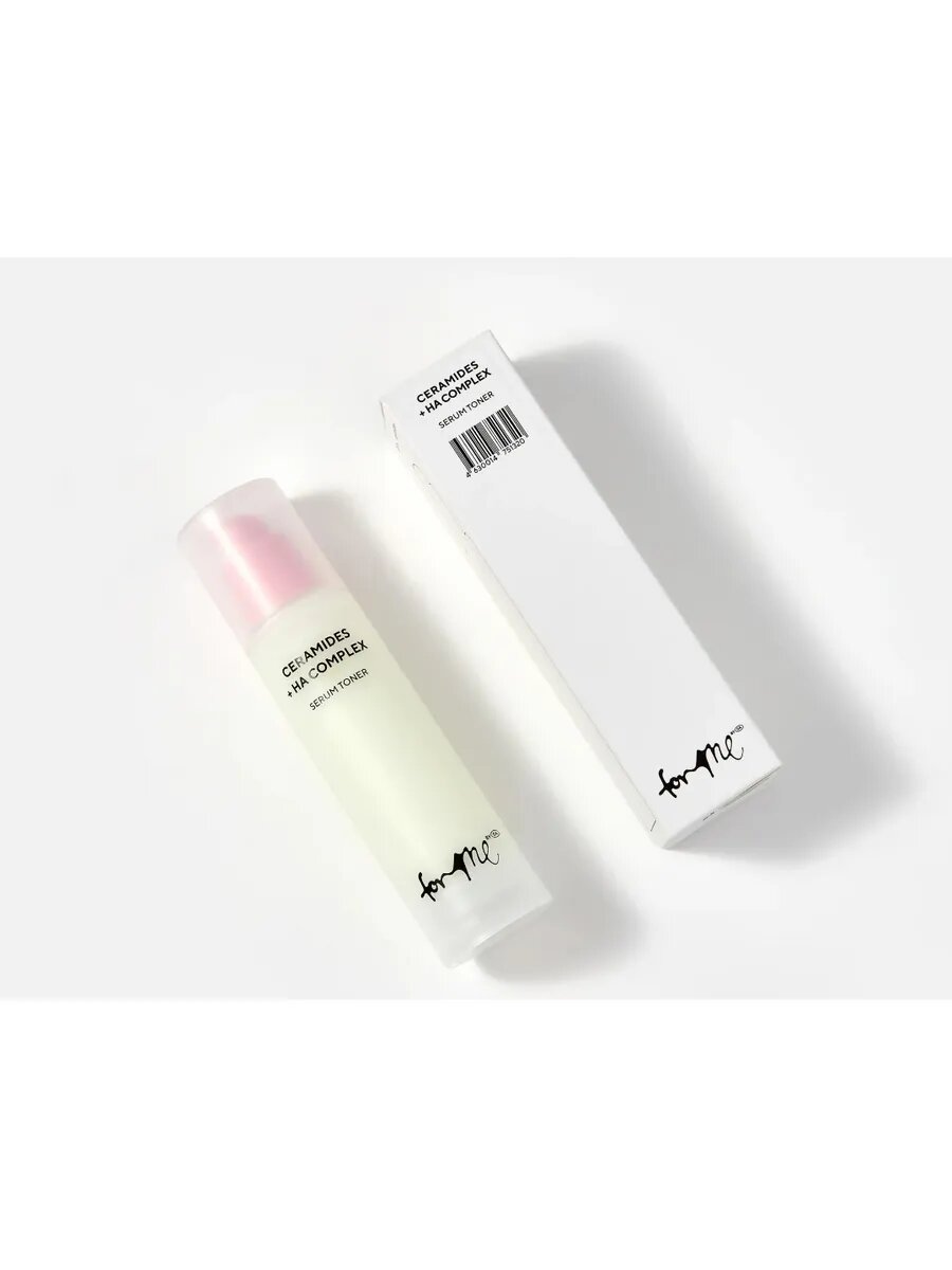 Сыворотка-тонер FOR ME by Gold Apple Ceramides+HA Complex, для сухой кожи, без липкости