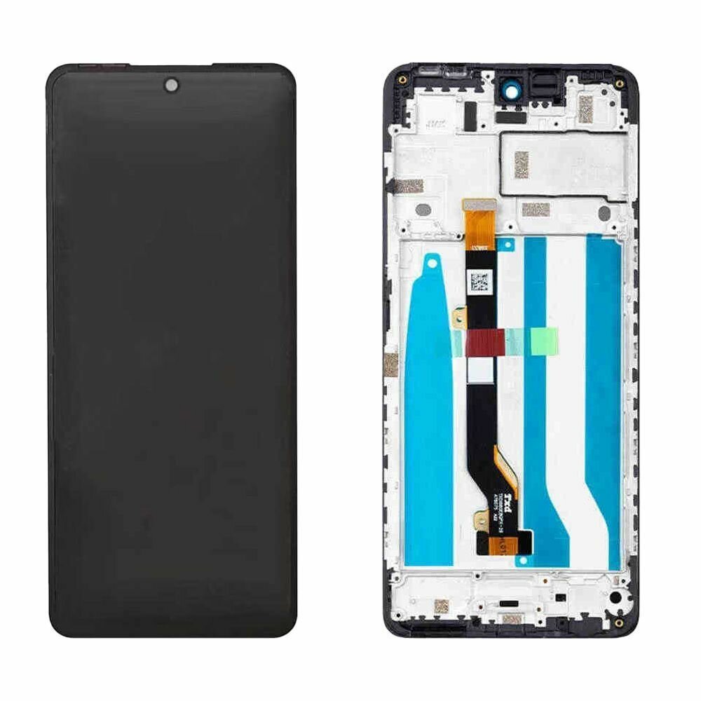 Дисплей(экран) для Tecno Spark 9 Pro KH7(текно спарк 9 про) в сборе с тачскрином рамкой