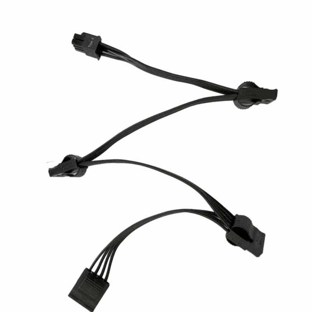 IDE 6Pin к 4-портовой 4Pin Материнской Плате Разъем Кабеля Питания Адаптер Адаптер Питания