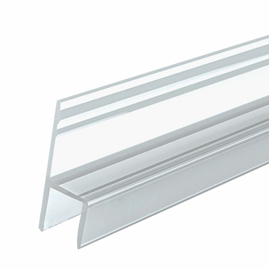 Н-образная стеклянная дверь ванной комнаты с водонепроницаемой уплотнительной лентой-8 мм