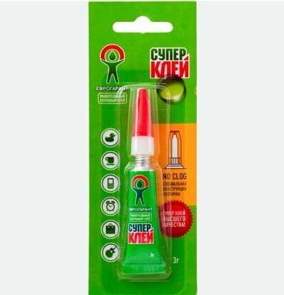Клей-супер еврогарант (3г) BL1