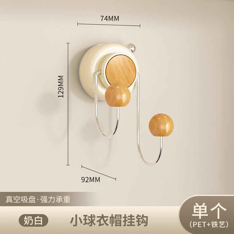 Крючок-липучка, для одежды и головных уборов, бревенчатый цвет