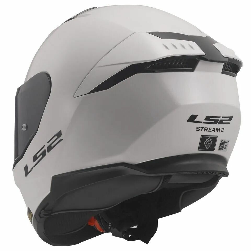 LS2 Мотошлем FF808 STREAM II Solid Gloss White S