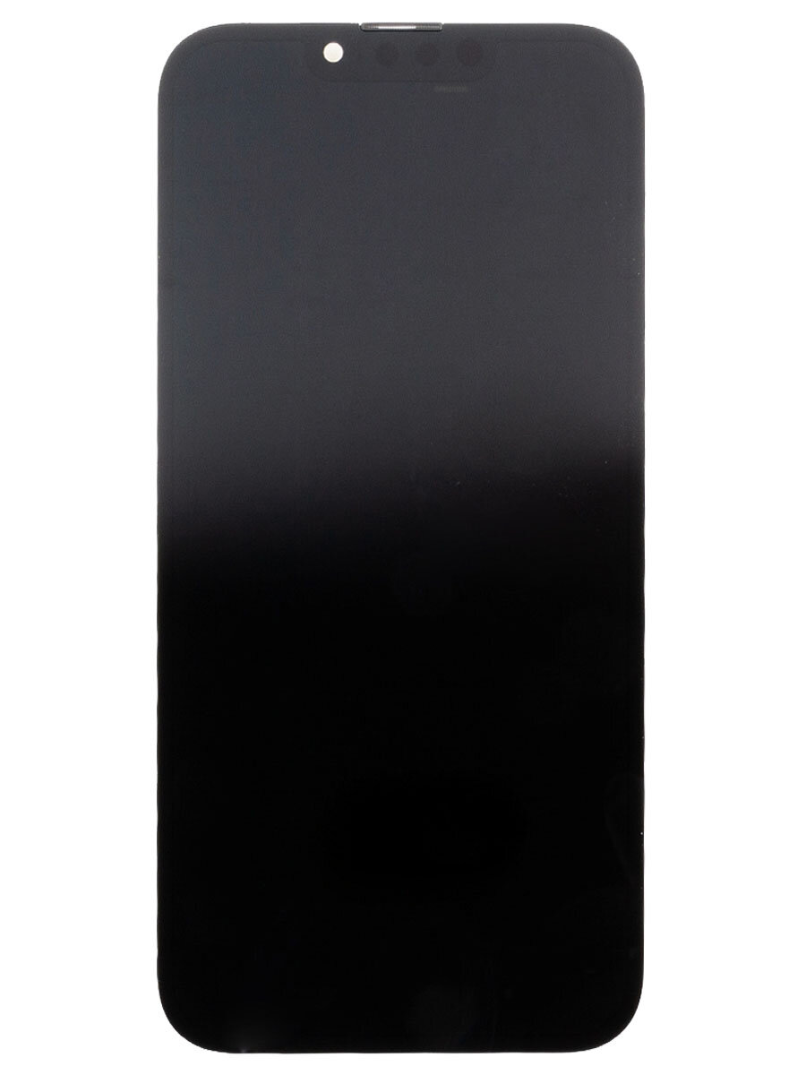Дисплей для Apple iPhone 13 в сборе с тачскрином (черный) (Soft OLED) (Full HD) (без ошибки)