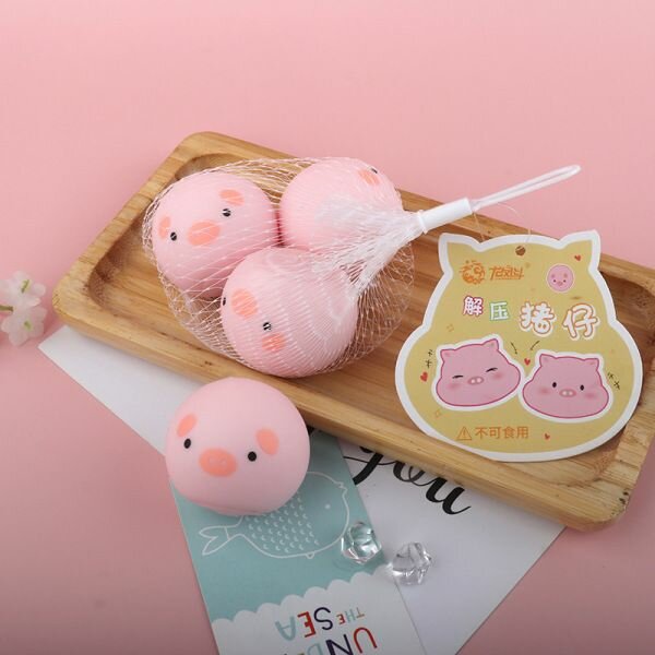 Антистресс игрушка "Рвотный котик": жевательный слайм в виде животного, игрушка для снятия стресса, жвачка для рук детям (безопасный силикон, 3 цвета)