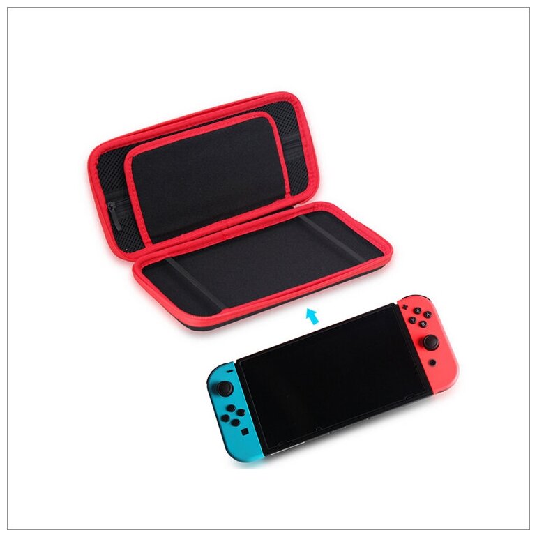 Чехол для хранения и перевозки Nintendo Switch, Storage Box For X-Switch TNS-858, черный
