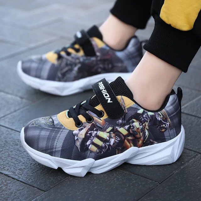 Спортивные кроссовки Disney Frozen Elsa Anna, теннисные туфли Elsa из аниме, повседневные кроссовки для девочек, модные детские баскетбольные туфли, размеры 25-32