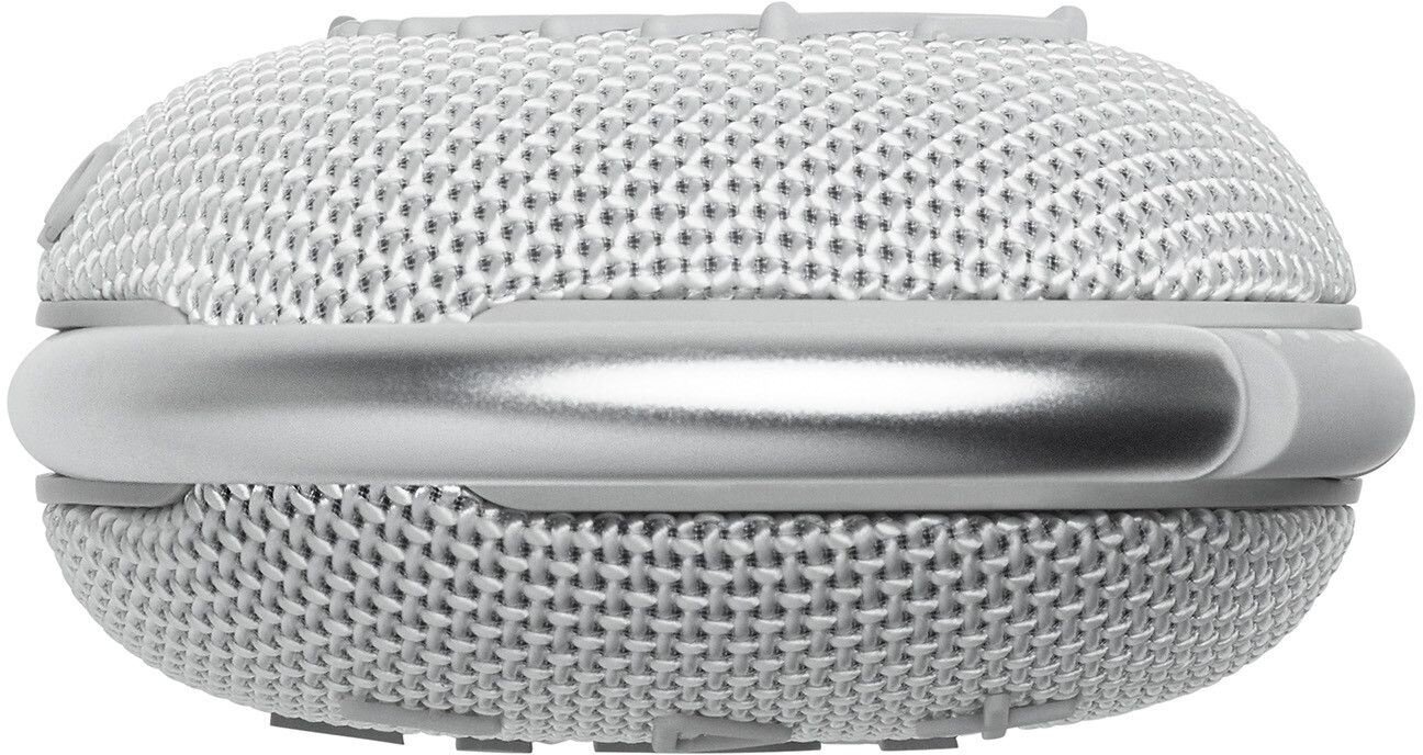 Портативная колонка JBL Clip 4, White (Белый), 5 Вт, Bluetooth 5.1, 500 мАч