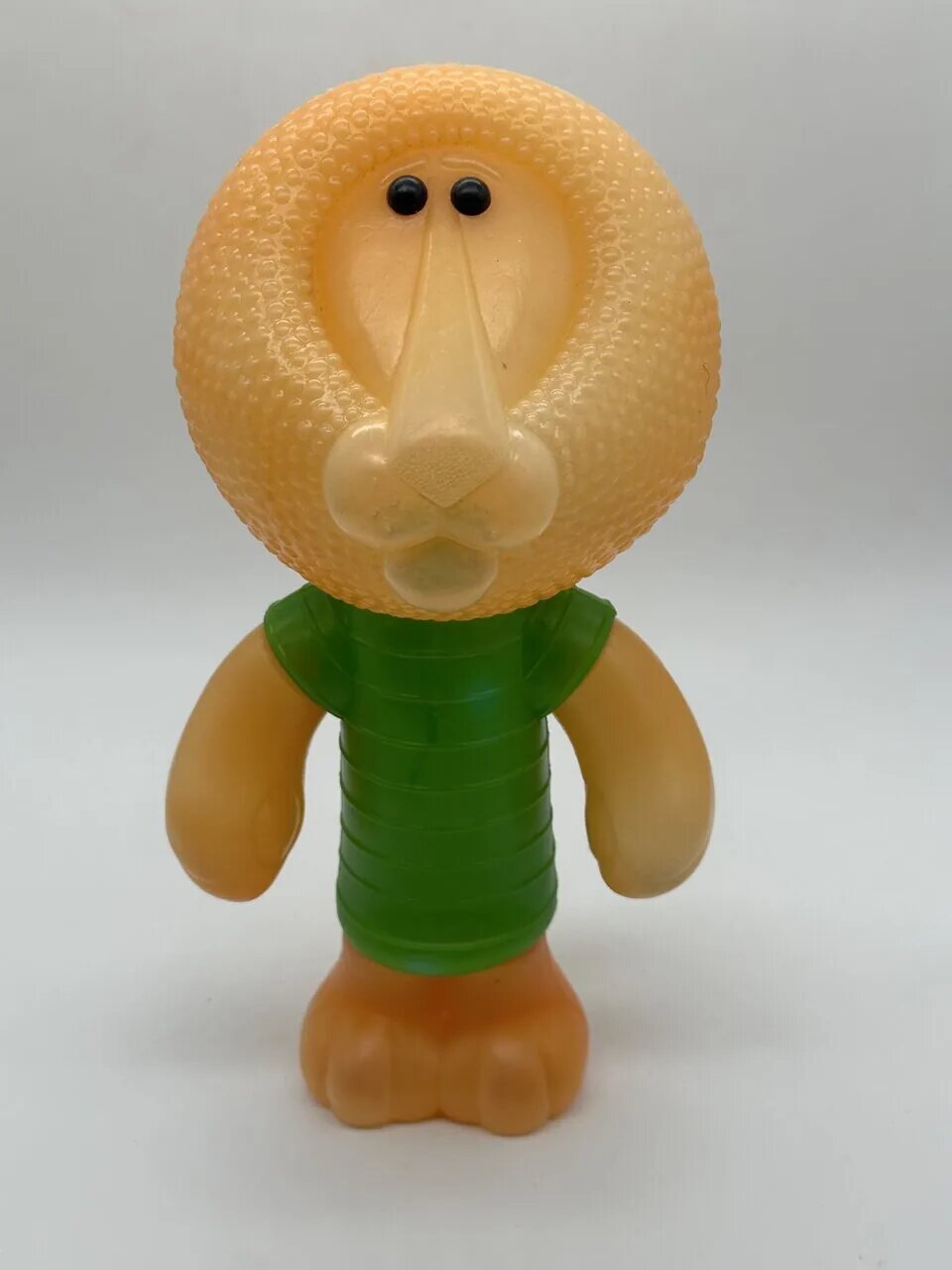 Игрушка Лев Бонифаций охтален СССР 1970 годы винтажный
