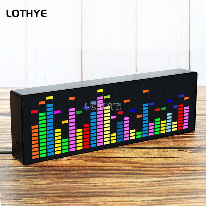 LOTHYE RGB светодиодный музыкальный дисплей C256