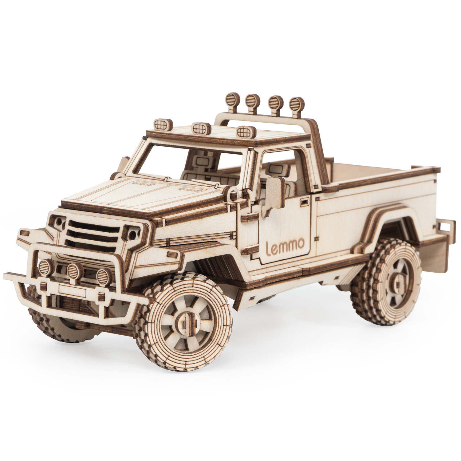 Конструктор Lemmo Внедорожник Кондор деревянный