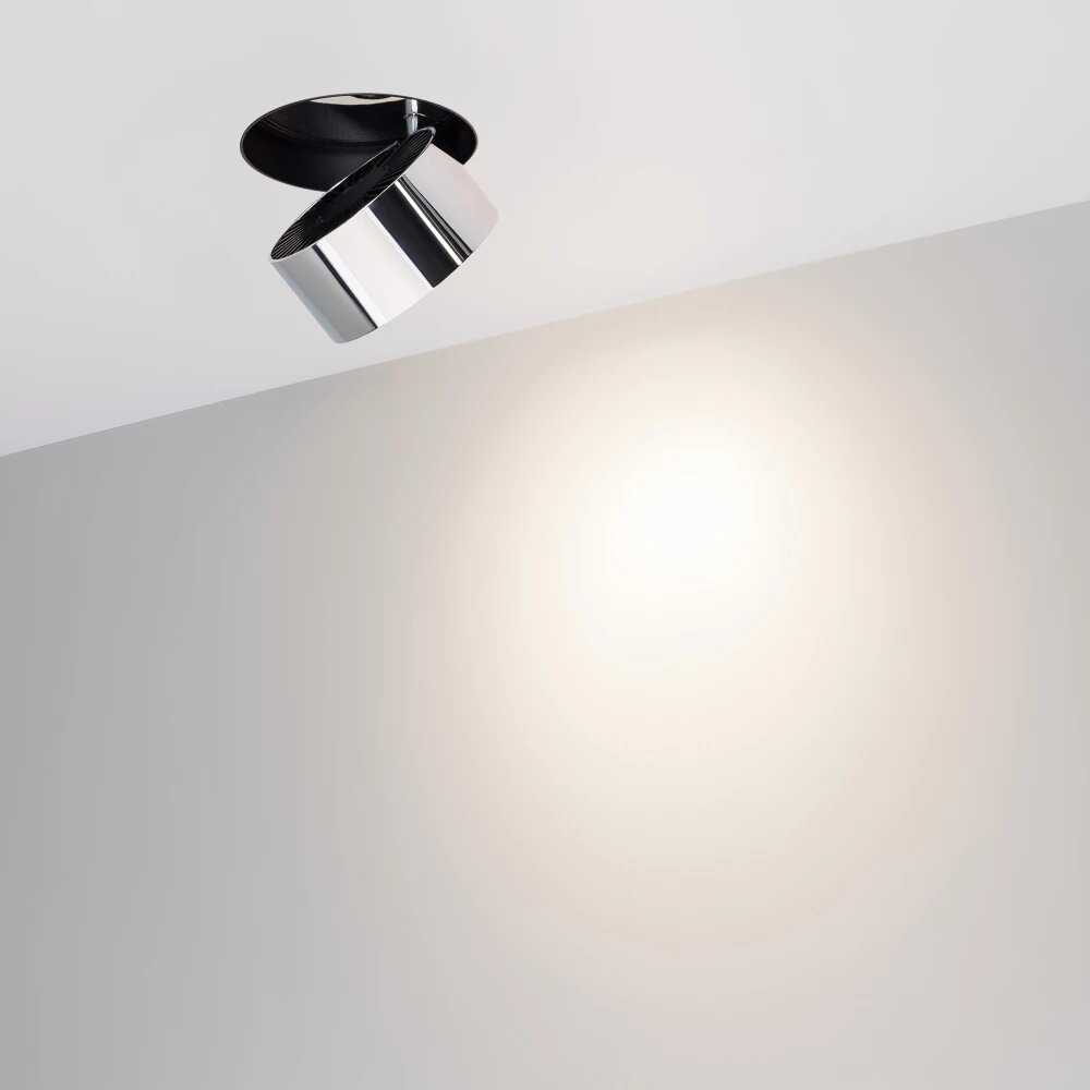 Светильник SP-PLURIO-BUILT-TRIMLESS-R120-9W Day4000 (BK-CHR, 36 deg, 230V) (Arlight, IP20 Металл, 3 года) 038050