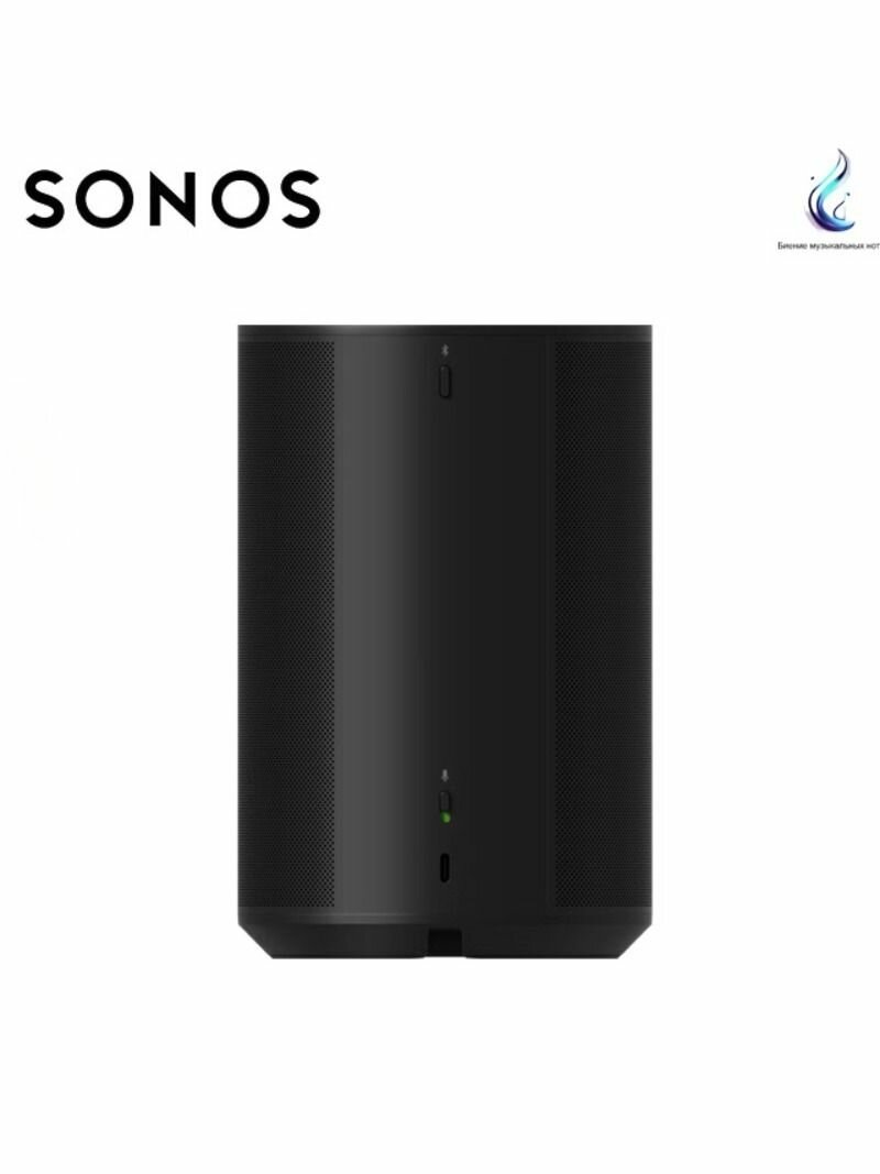 SONOS Era100 Беспроводная Bluetooth-колонка Wi-Fi, мини-колонка для домашнего кинотеатра с объемным звучанием, black