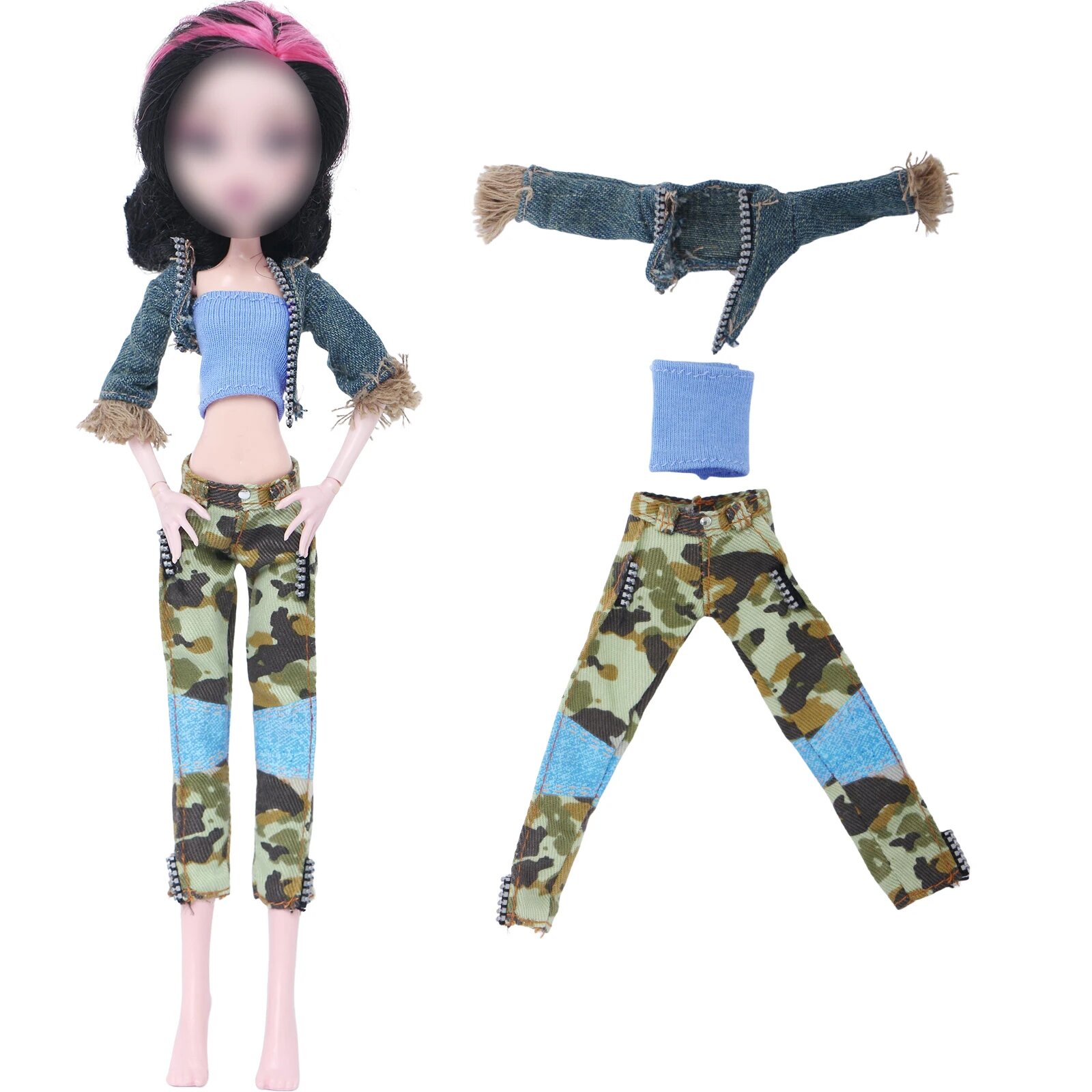 Аксессуары для куклы Monster Doll 25 см, Цвет NO.Z