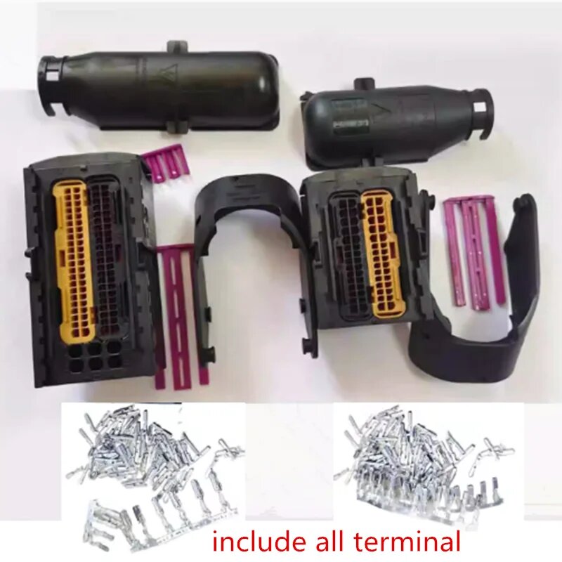 EDC16 EDC17 Разъем 94-контактный и 60-контактный разъем ЭБУ двигателя автомобиля для VW Audi 3-1534904-4 3-1534903-5 60pin and 94pin