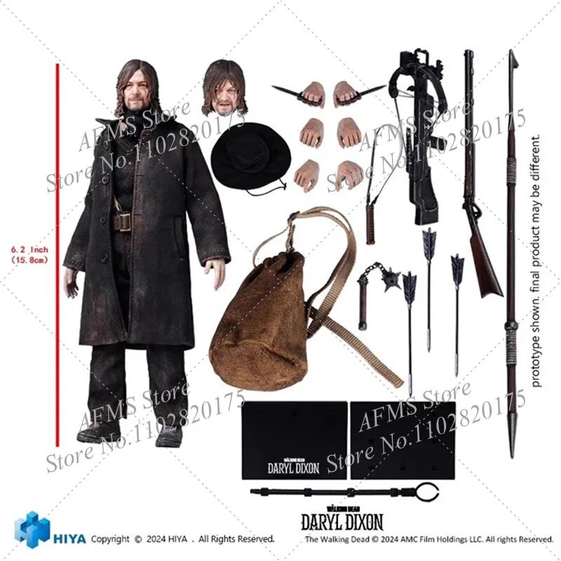 Коллекционная фигурка Hot Toys Daryl Dixon 6 дюймов