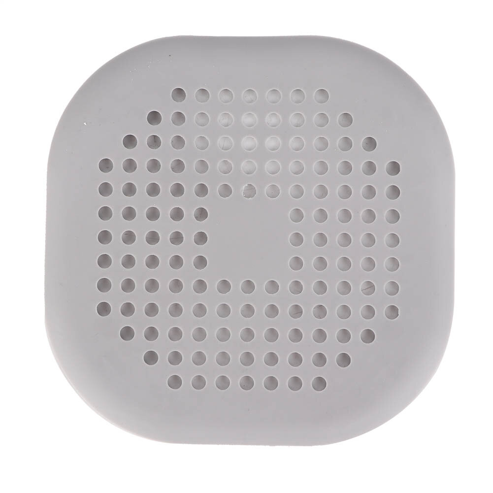 Пластиковый бытовой канализационный фильтр для душа, слив для пола, слив для ванной, кухни (серый)