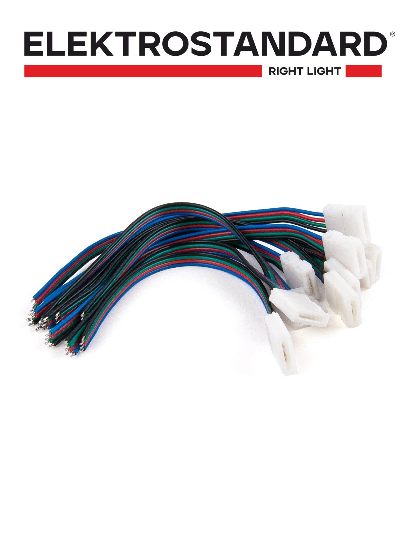 Коннектор для светодиодной ленты RGB Elektrostandard, 10 см, 10 шт.