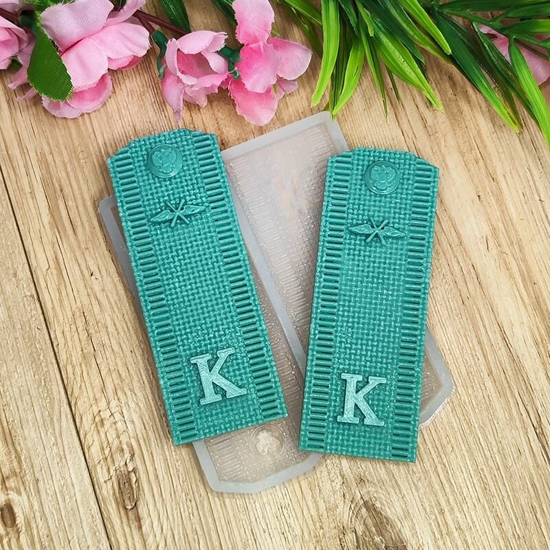 Силиконовая форма для шоколадных плиток Brilliant Mold. Молд Погоны курсанта