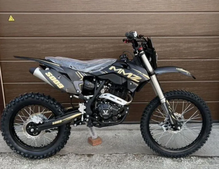 Мотоцикл MMZ 300cc 177FMM механика 5 скоростей Эндуро Кросс черный