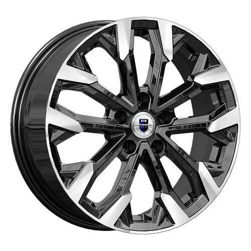 Колесный диск K&K Морейн 6.5x17 5*100 ET45 DIA67.1 Алмаз черный