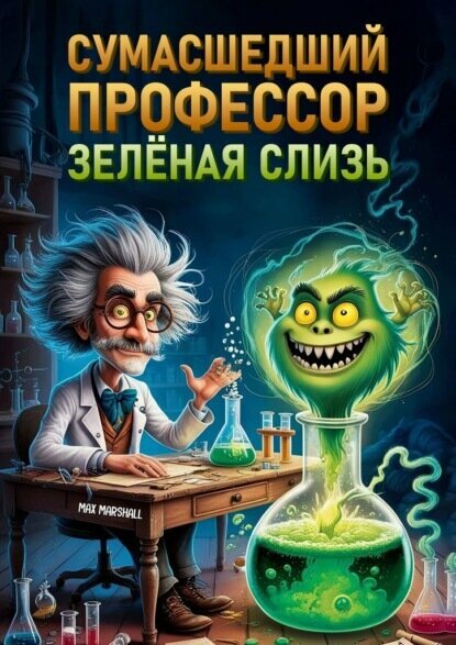 Сумасшедший профессор и зелёная слизь [Цифровая книга]