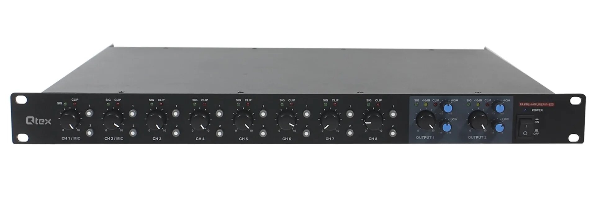 Микшер-предусилитель Qtex QAP P82S