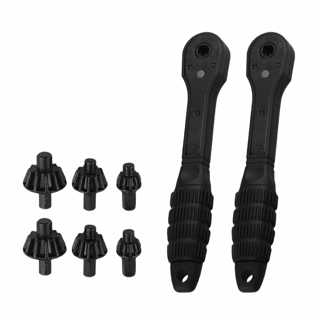 (2 комплекта) Модернизированная версия Type C с 2 ключами, гаечным ключом с храповым механизмом и 6 специальными шестернями