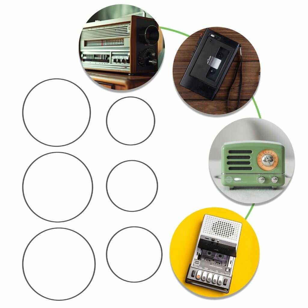 Аудиоаксессуары+1 квадратная лента диаметром 1,0 мм -сложите пополам на 115