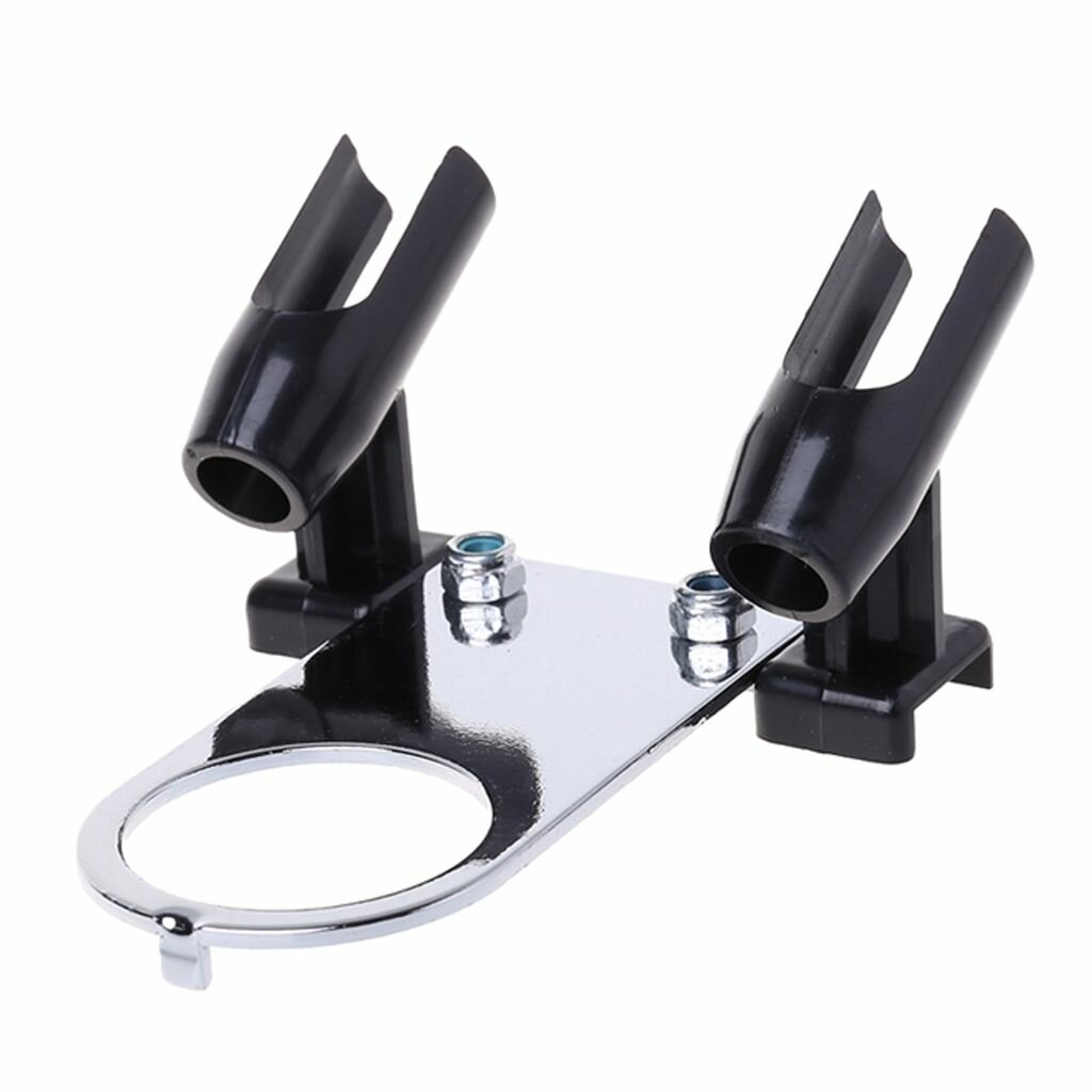 Держатель для аэрографа, настольная подставка для двух аэрографов с возможностью установки в масляно-водяной сепаратор, компактный аксессуар 7,574,5 см