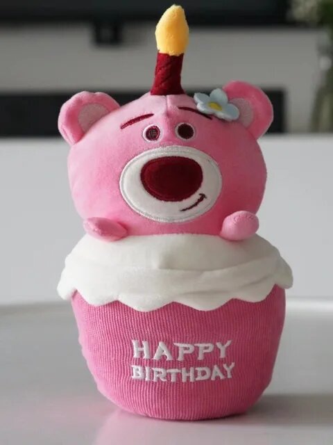 Sanrio Kuromi форма торта на день рождения музыкальная плюшевая кукла пудинг собака Yugui песчаная свеча светящаяся кукла фэнтезийная игра