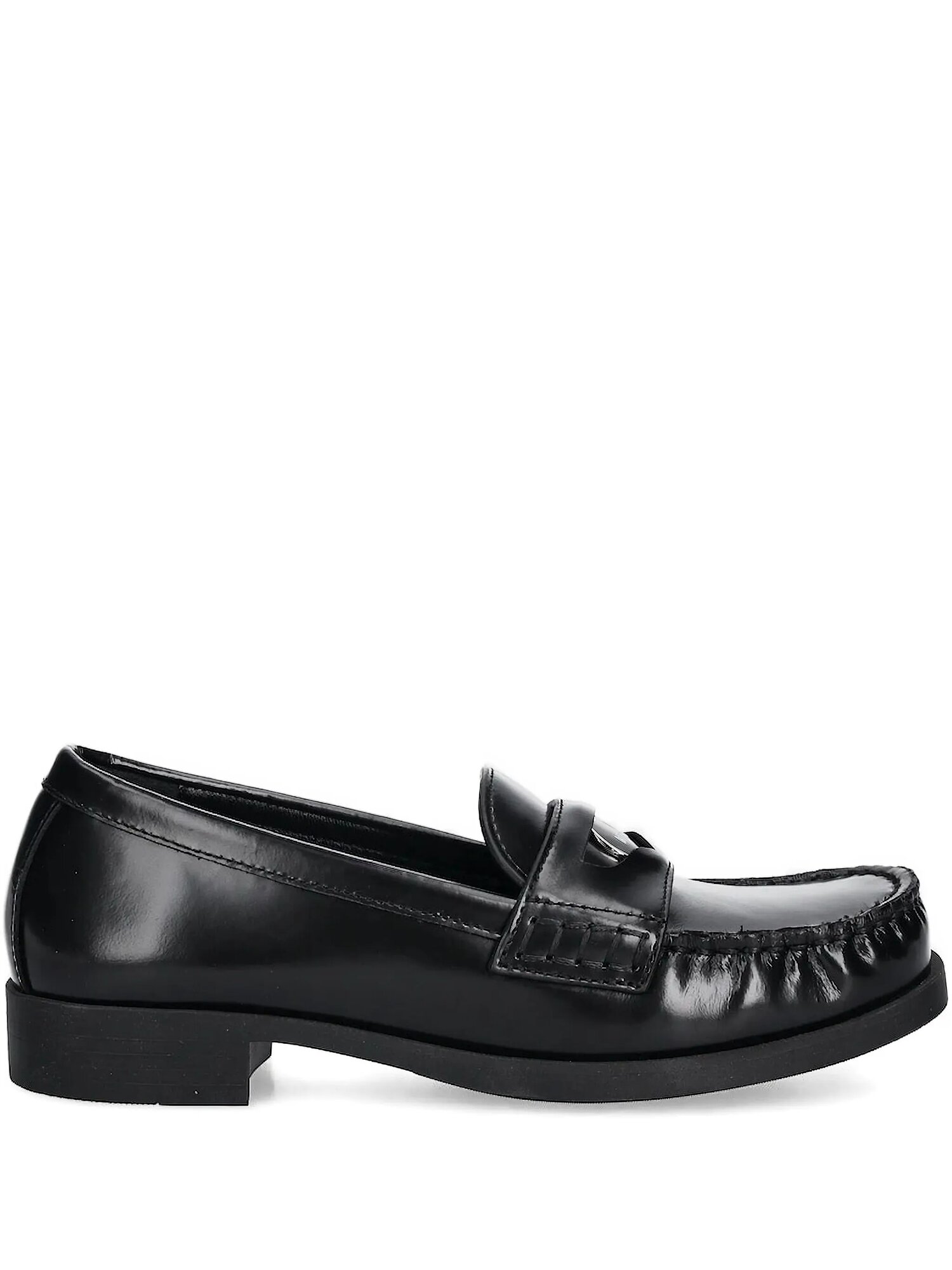Лоферы Leather penny loafers