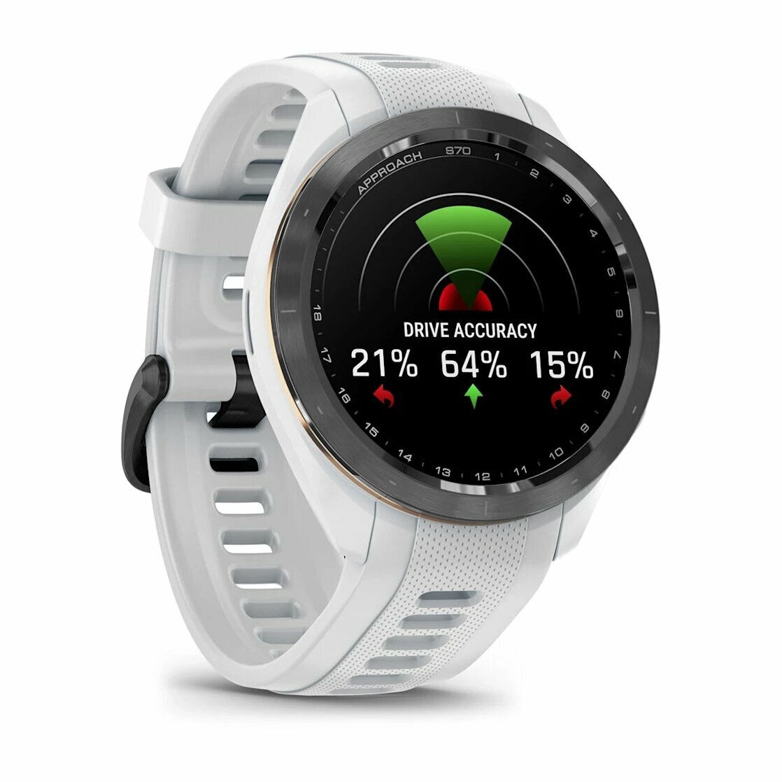 Умные часы Garmin Approach S70 42 White