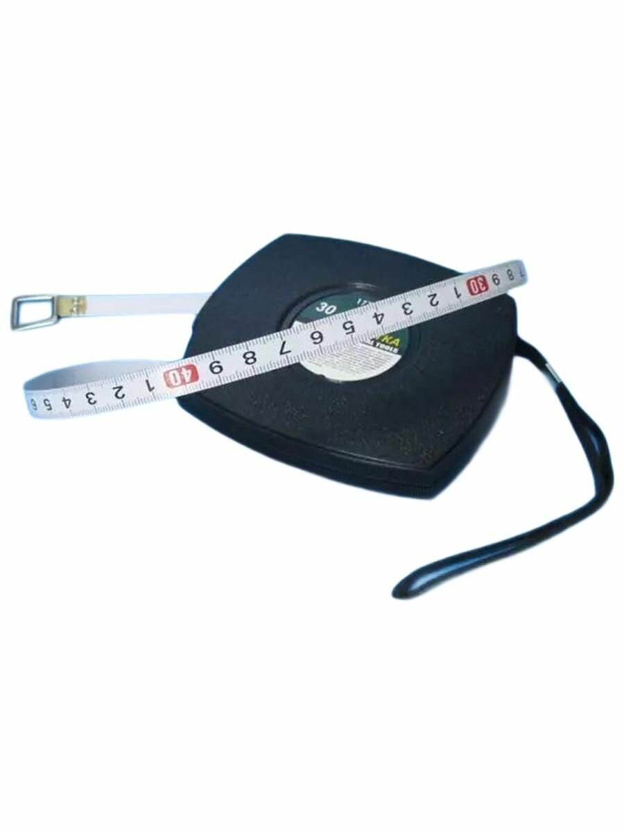 Рулетка геодез. 20м, метал. лента, закр. пластик. корпус//FIT