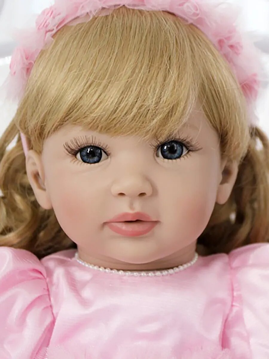 Кукла SOUL SISTER "Амелия", мягконабивная, 60 см, для девочек, цвет розовый