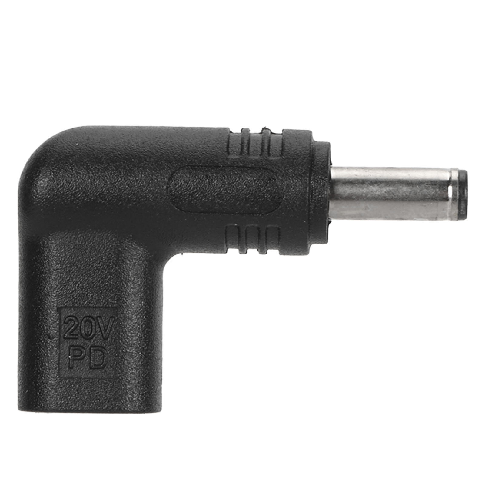 Тип C к DC Power Adapter Женский до мужчин 100 Вт PD Быстрая зарядка USB C в DC 4,5x3,0 мм для Dell Converter для Dell